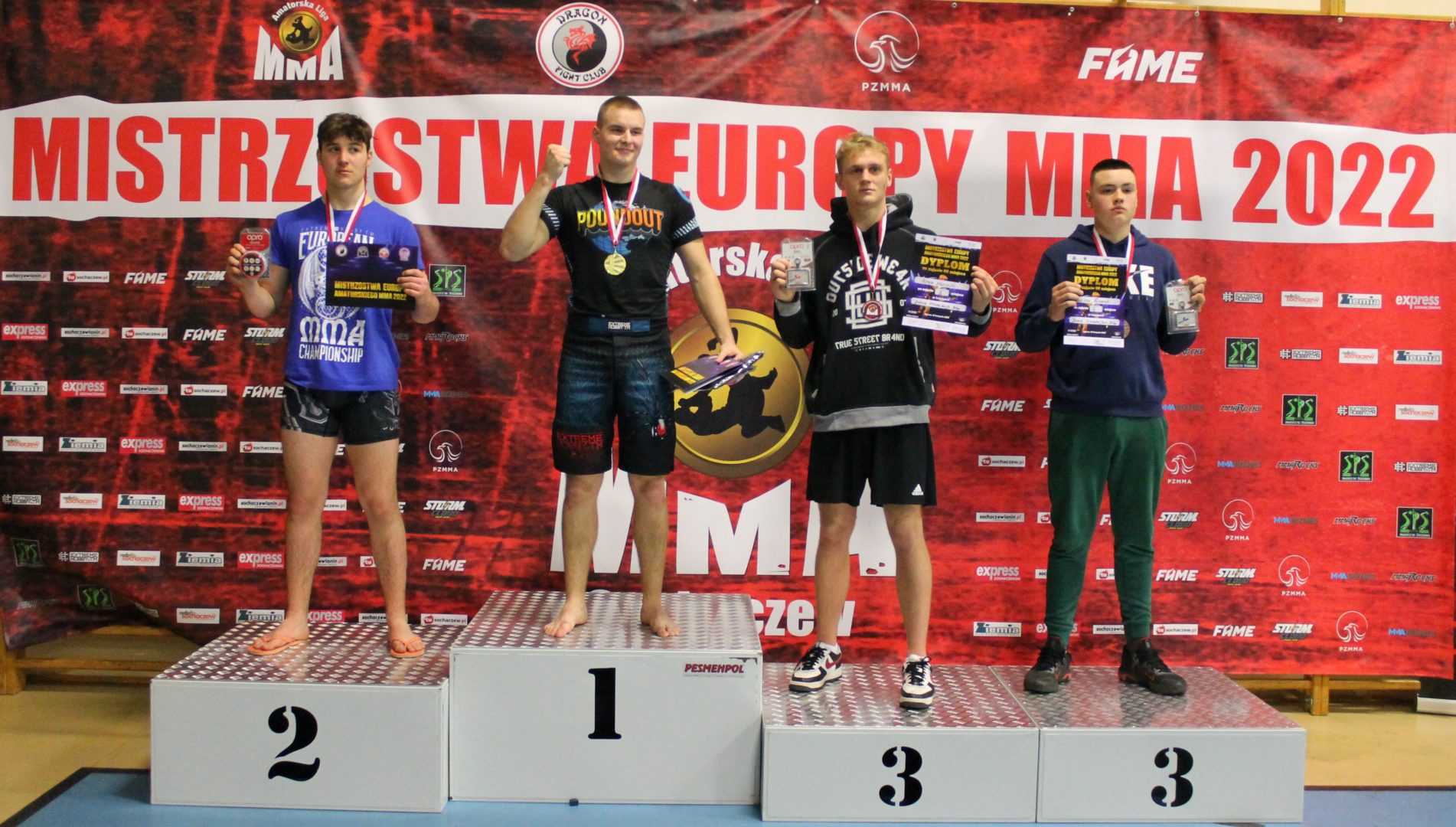 Podsumowanie Mistrzostw Europy Amatorskiego MMA 2022