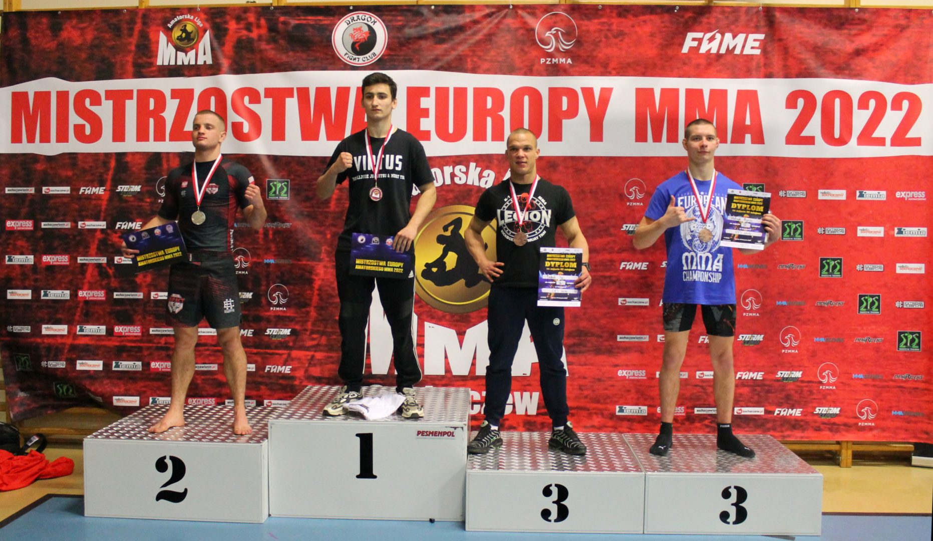Podsumowanie Mistrzostw Europy Amatorskiego MMA 2022