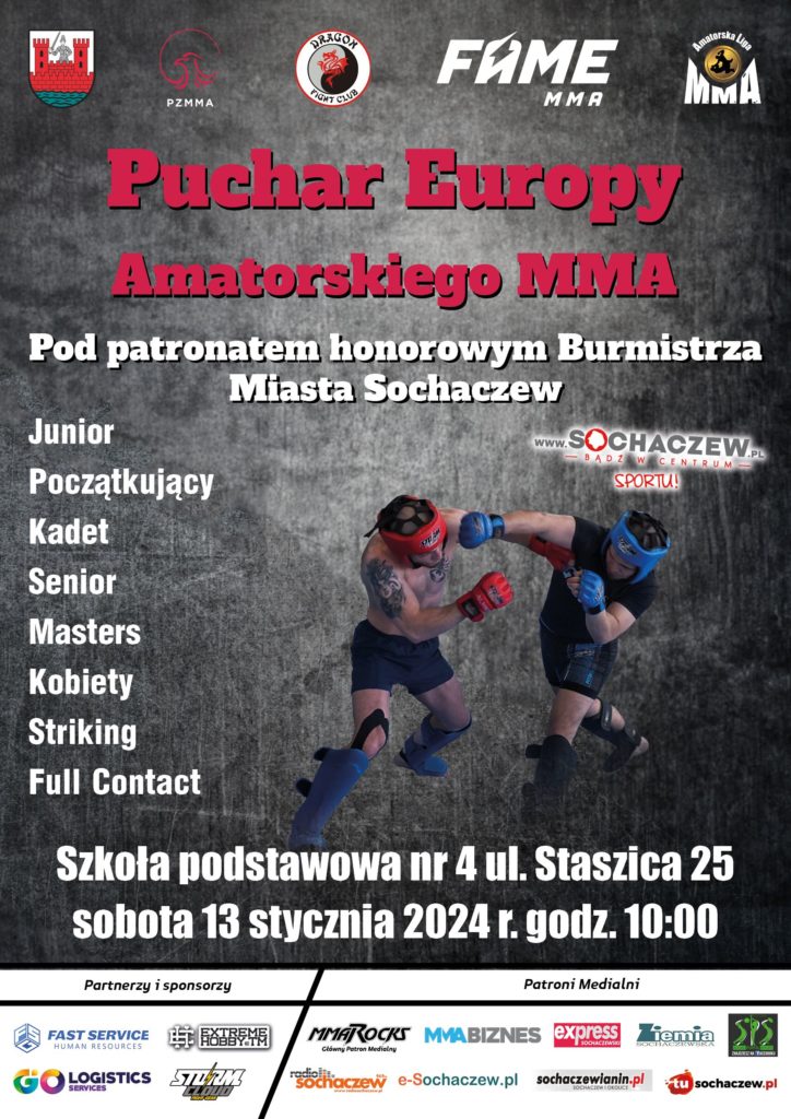Puchar Europy Amatorskiego MMA 2024