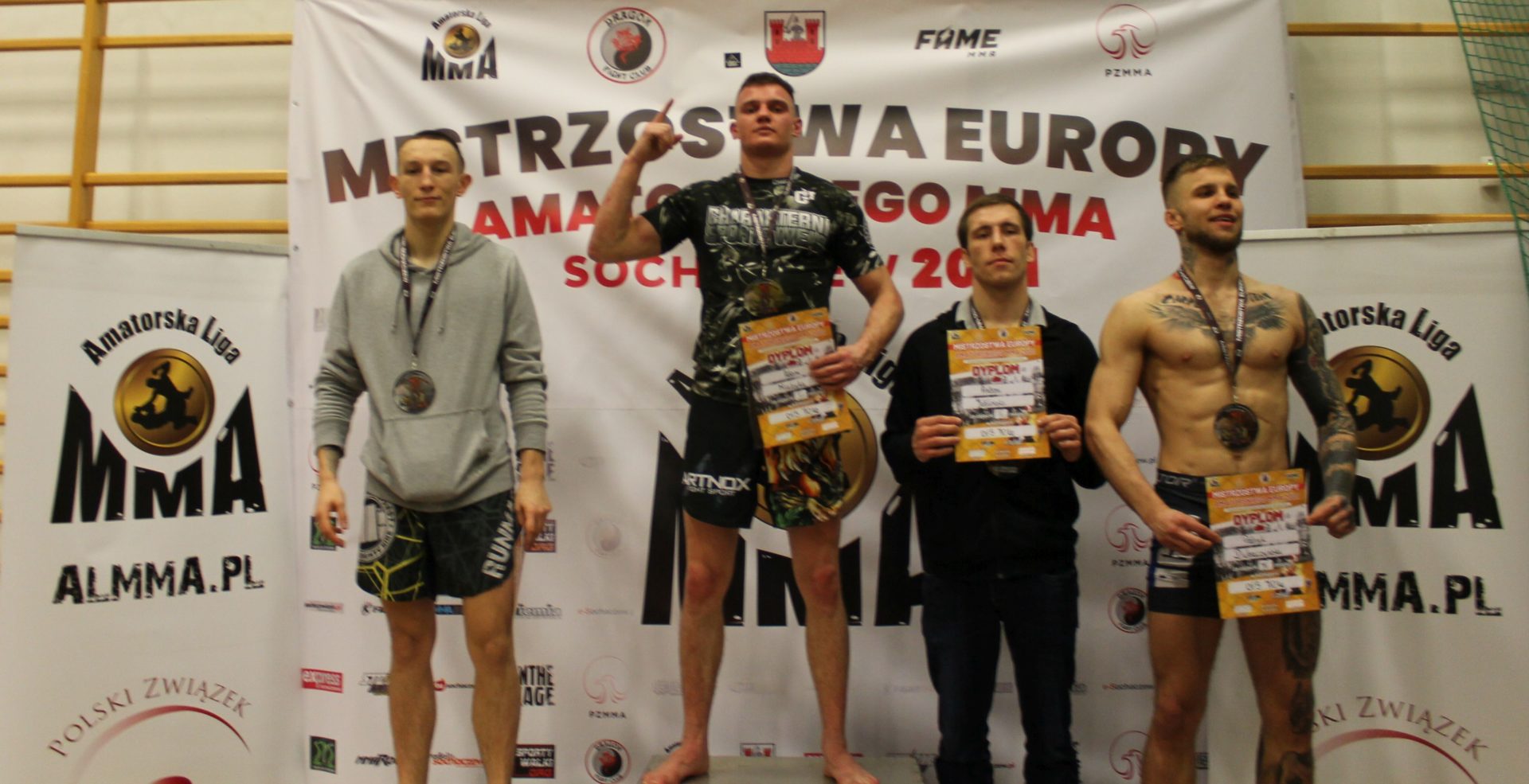 Podsumowanie Mistrzostw Europy Amatorskiego MMA i ALMMA 208 Sochaczew