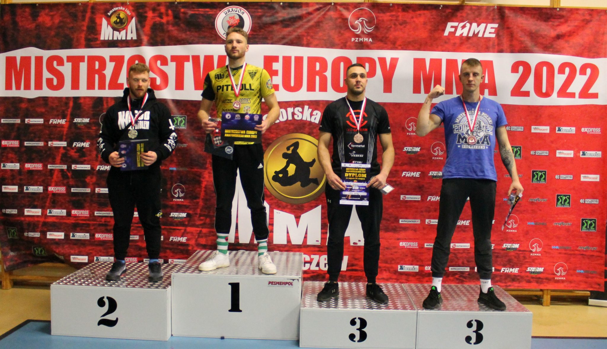 Podsumowanie Mistrzostw Europy Amatorskiego MMA 2022