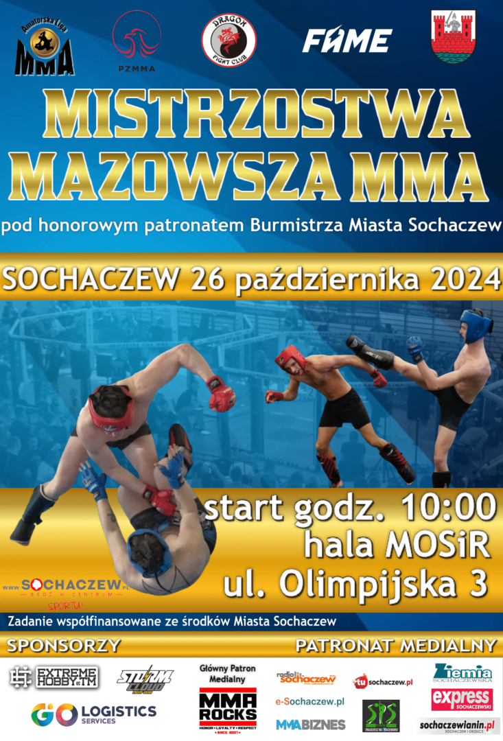 ALMMA 246 Sochaczew Mistrzostwa Mazowsza MMA